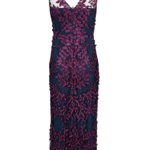 JS Collections | Dresses | Js Collections Boat Neck Embellished Mesh ...